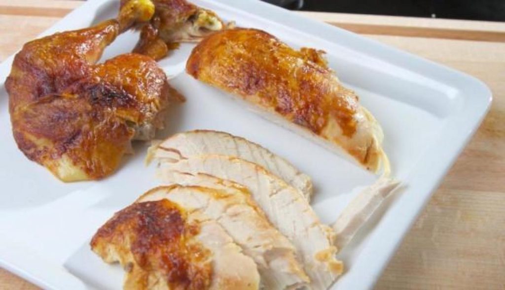How to Carve a Whole Chicken - Just A Pinch