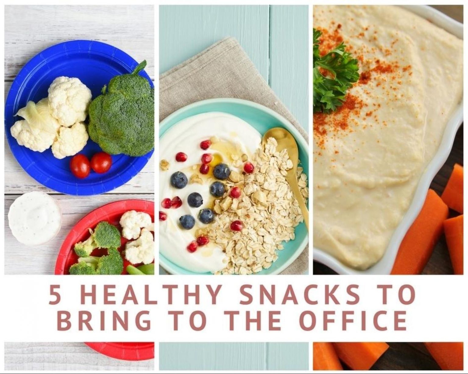 5 Healthy Snacks to Bring to the Office - Just A Pinch