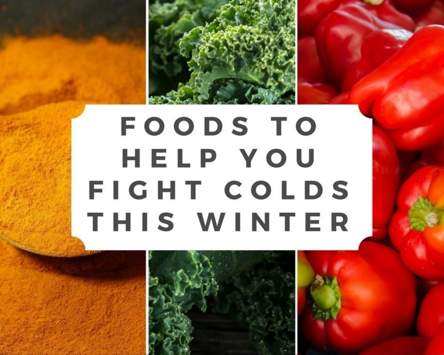 Foods to Help You Fight Colds This Winter - Just A Pinch