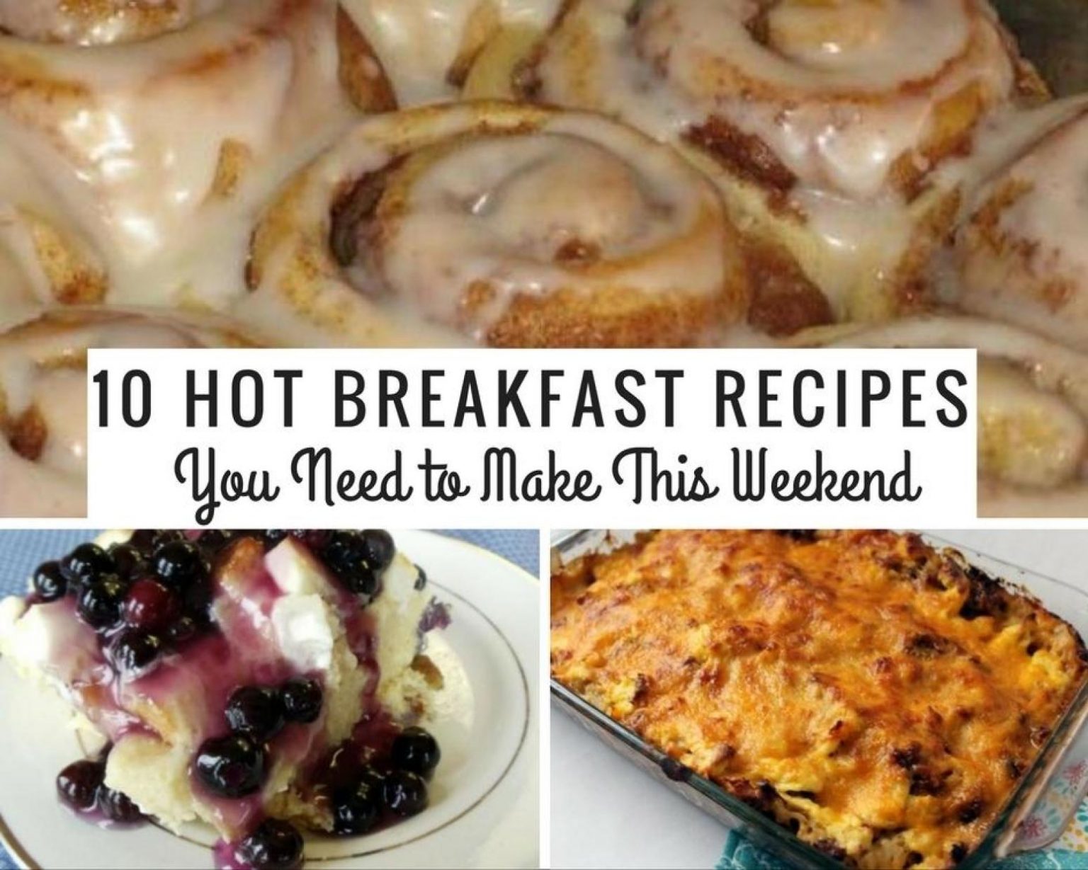 10 Hot Breakfast Recipes You Need to Make This Weekend - Just A Pinch