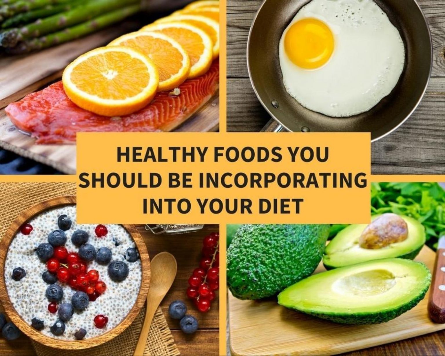 Healthy Foods You Should Be Incorporating Into Your Diet - Just A Pinch