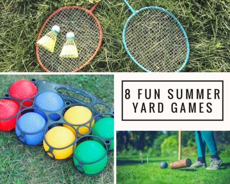 8 Fun Summer Yard Games - Just A Pinch