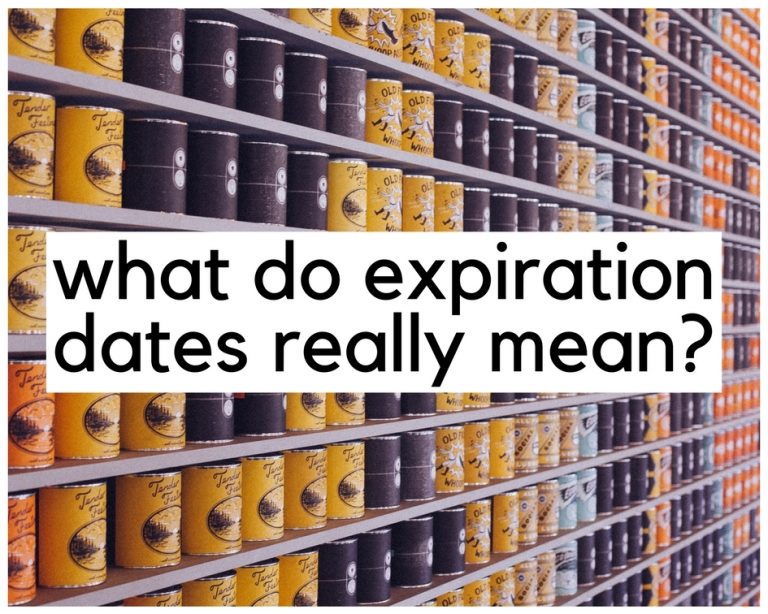 What Do Food Expiration Dates Really Mean - Just A Pinch