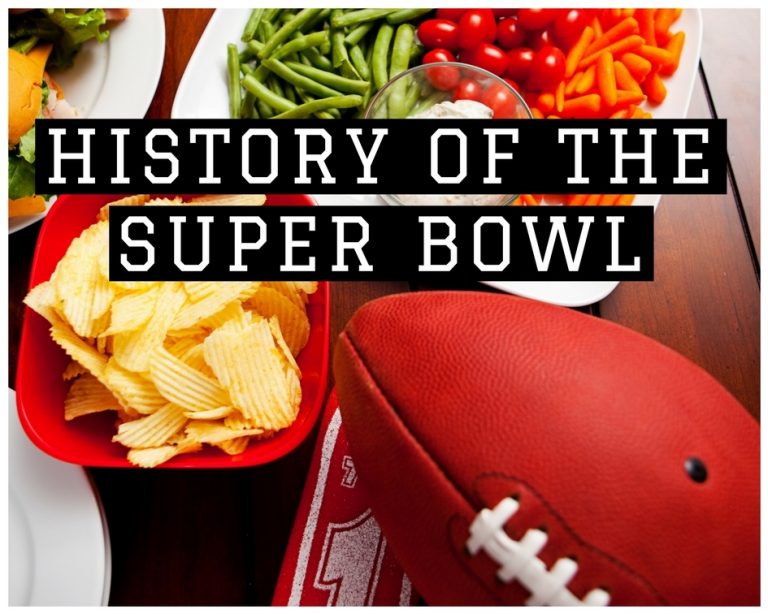 History of the Super Bowl - Just A Pinch