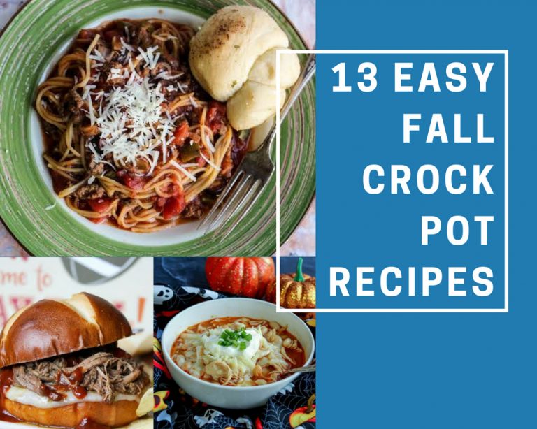 13 Easy Fall Crock Pot Recipes - Just A Pinch