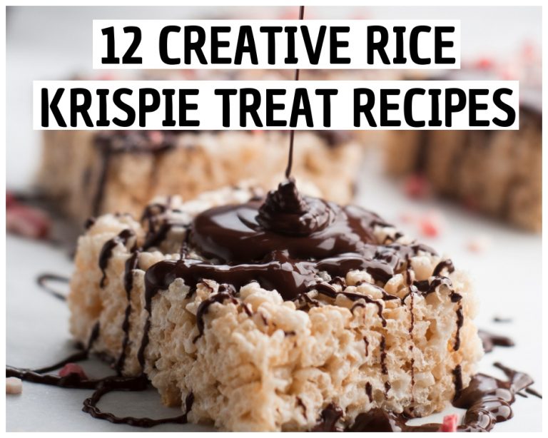 12 Creative Rice Krispie Treat Recipes - Just A Pinch