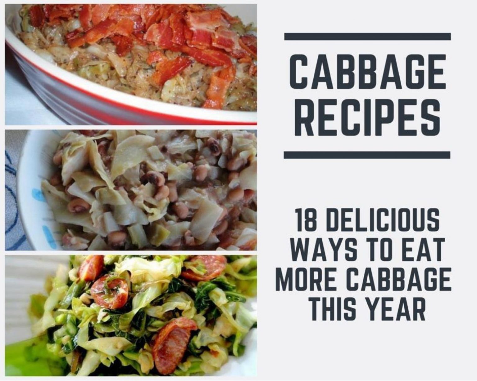 18 Delicious Ways to Eat More Cabbage This Year - Just A Pinch