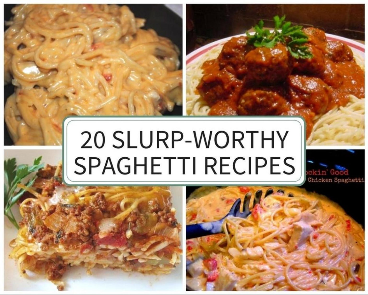 20 Slurp-Worthy Spaghetti Recipes - Just A Pinch