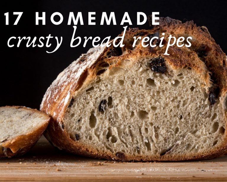 17 Homemade Crusty Bread Recipes - Just A Pinch
