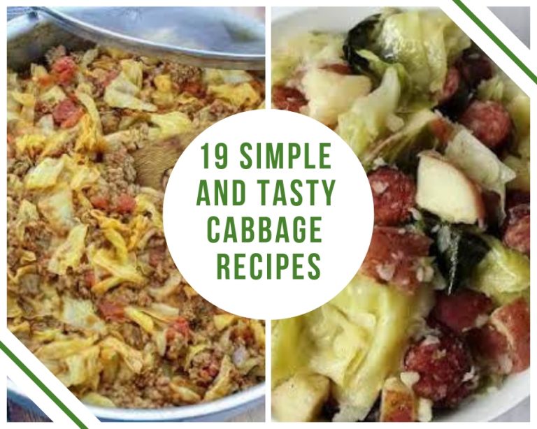 19 Simple and Tasty Cabbage Recipes - Just A Pinch