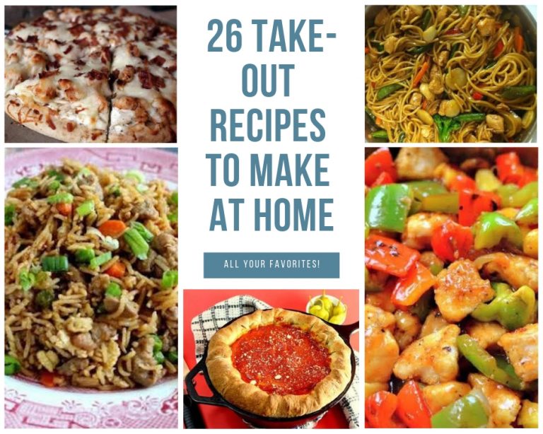 26 Take-Out Recipes to Make at Home - Just A Pinch