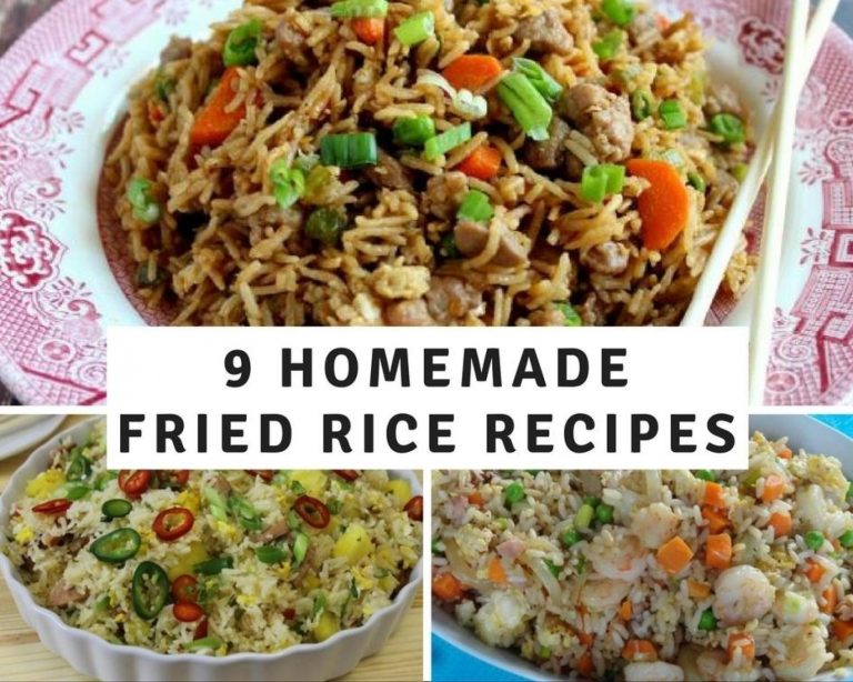 9 Homemade Fried Rice Recipes - Just A Pinch