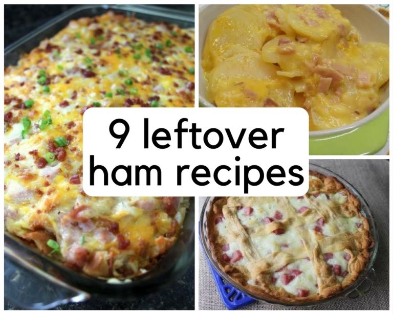 9 Leftover Ham Recipes - Just A Pinch