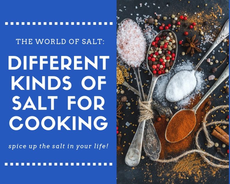 The World of Salt: Different Kinds of Salt for Cooking - Just A Pinch