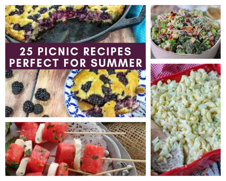 25 Picnic Recipes Perfect for Summer - Just A Pinch