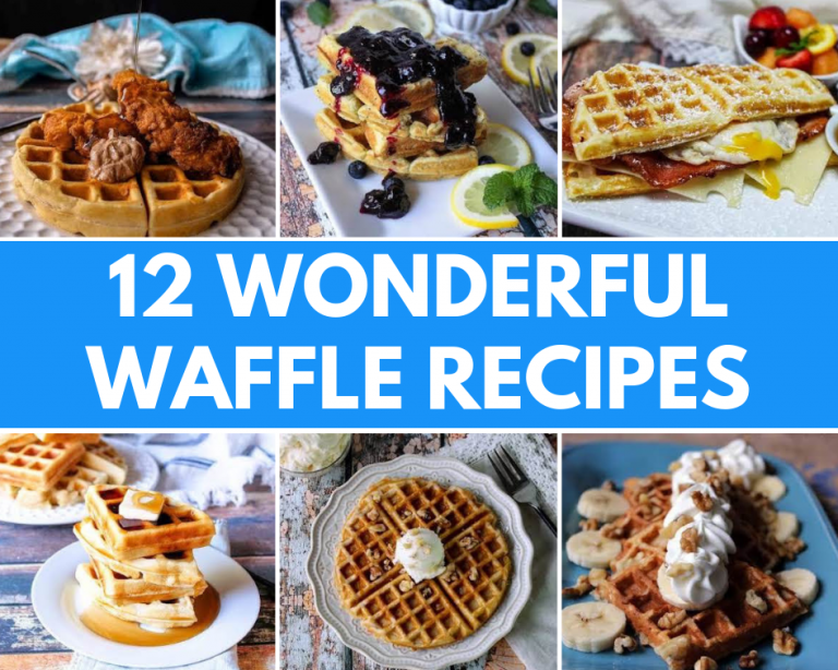12 Wonderful Waffle Recipes - Just A Pinch