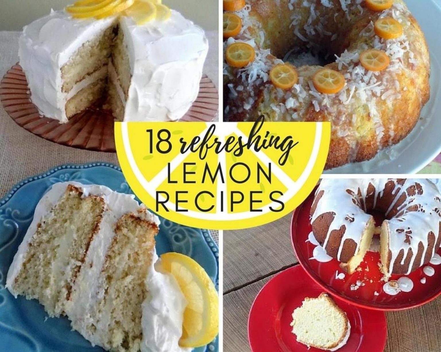 18 Refreshing Lemon Recipes - Just A Pinch