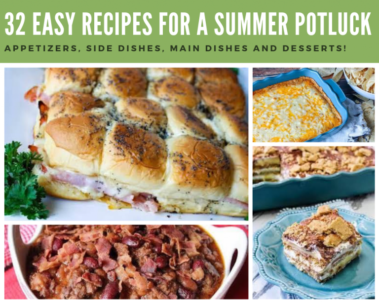 32 Easy Recipes for a Summer Potluck - Just A Pinch