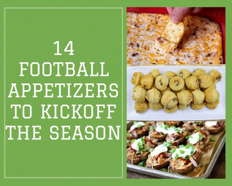 14 Football Appetizers to Kickoff the Season - Just A Pinch
