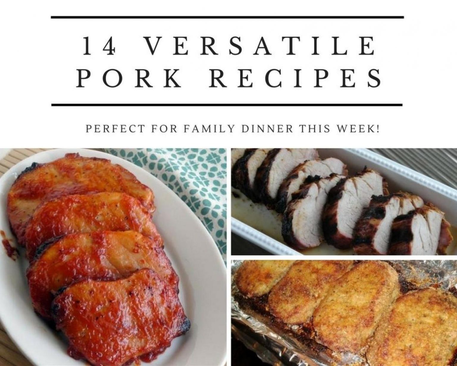 14 Versatile Pork Recipes - Just A Pinch