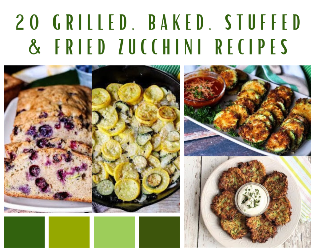 20 Grilled, Baked, Stuffed & Fried Zucchini Recipes - Just A Pinch