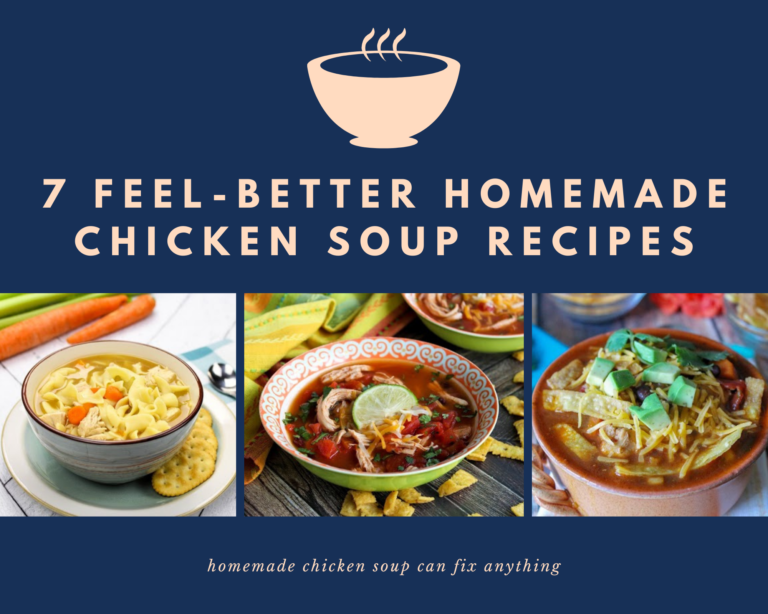 7 Feel-Better Homemade Chicken Soup Recipes - Just A Pinch