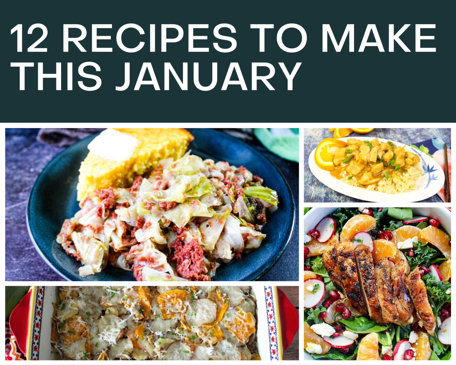 12 Recipes to Make this January - Just A Pinch Recipes