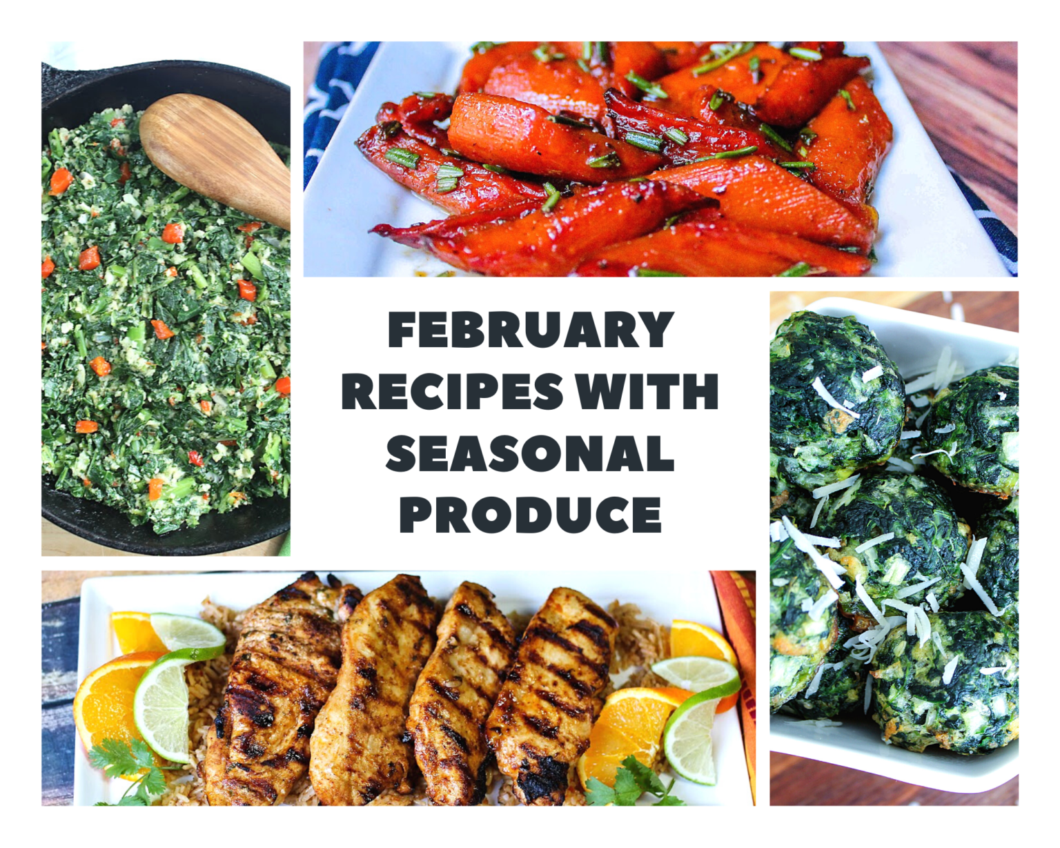 February Recipes With Seasonal Produce - Just A Pinch