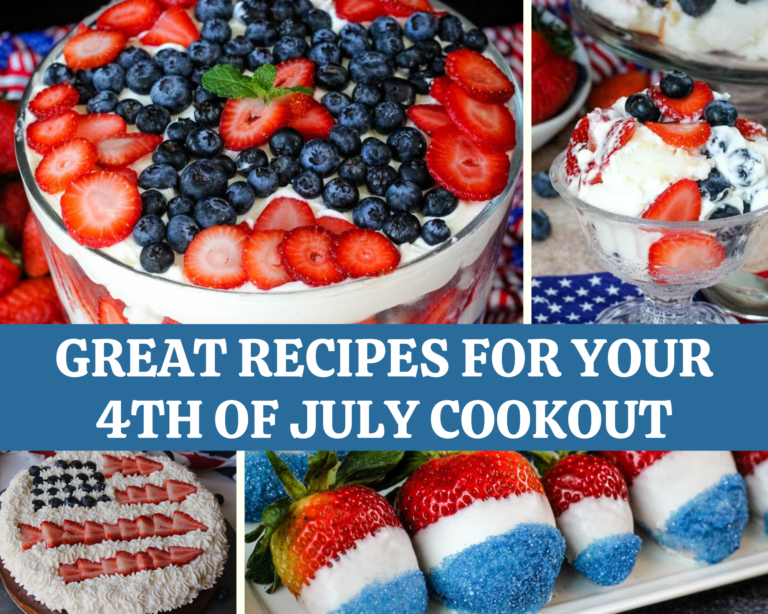 Great Recipes for Your 4th of July Cookout - Just A Pinch