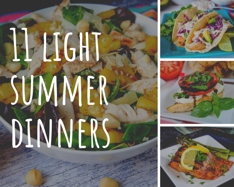 11 Light Summer Dinners - Just A Pinch