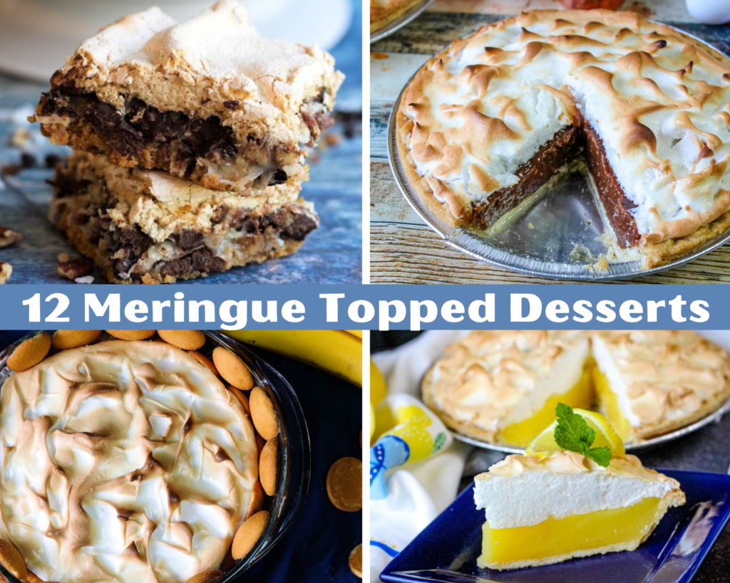 12 Meringue Topped Desserts - Just A Pinch Recipes