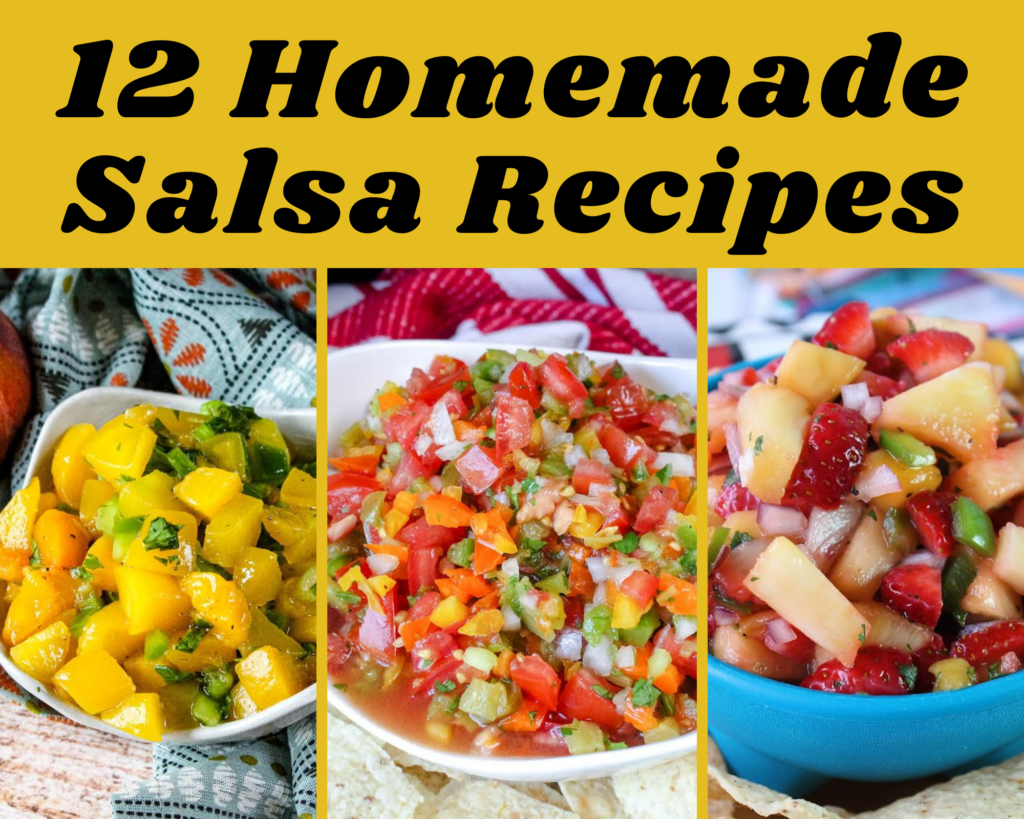 12 Homemade Salsa Recipes - Just A Pinch Recipes