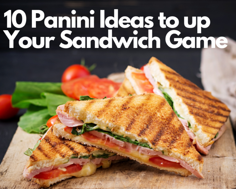 10 Panini Ideas to up Your Sandwich Game - Just A Pinch