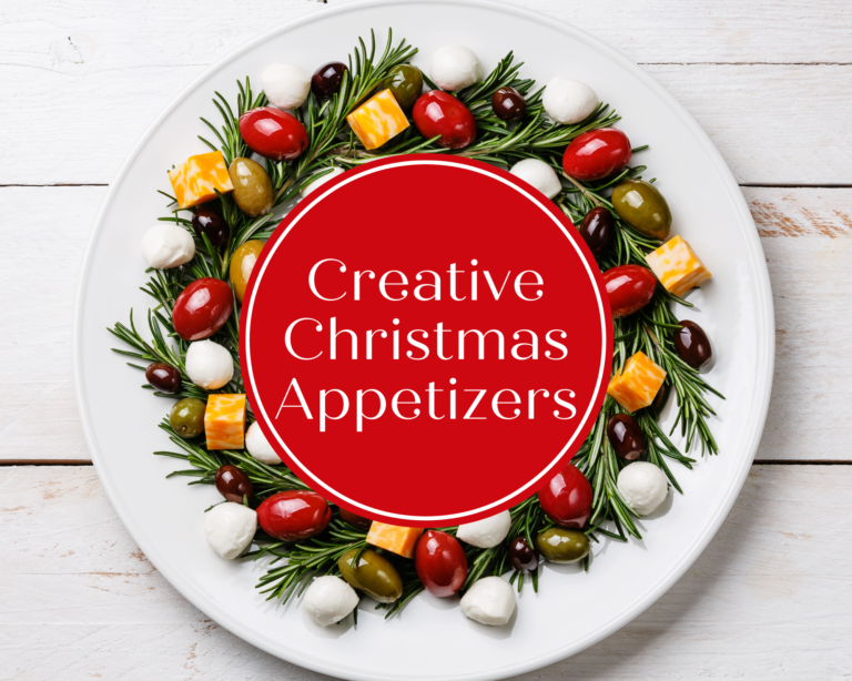 Creative Christmas Appetizers - Just A Pinch