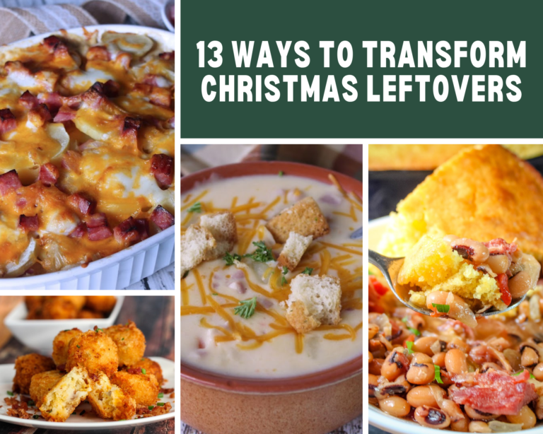 13 Ways To Transform Christmas Leftovers - Just A Pinch