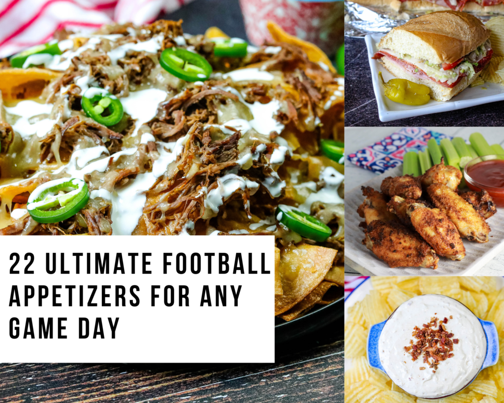 22 Ultimate Football Appetizers for Any Game Day - Just A Pinch