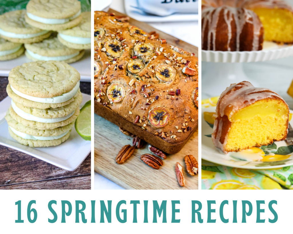 16 Springtime Recipes - Just A Pinch