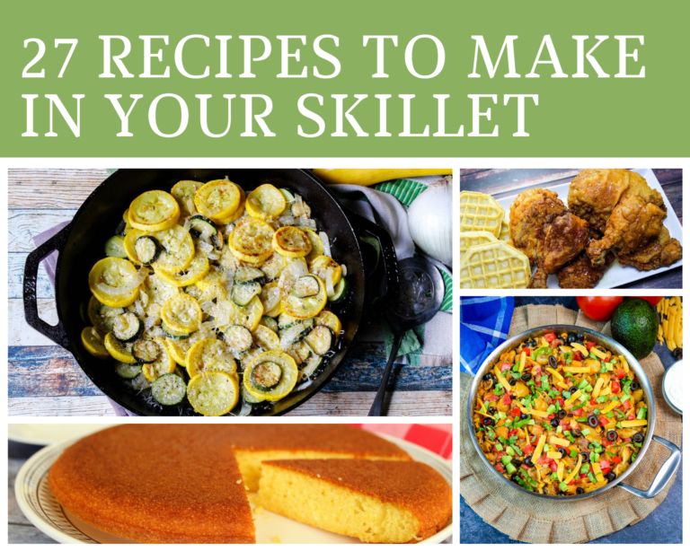 27 Recipes to Make in Your Skillet - Just A Pinch