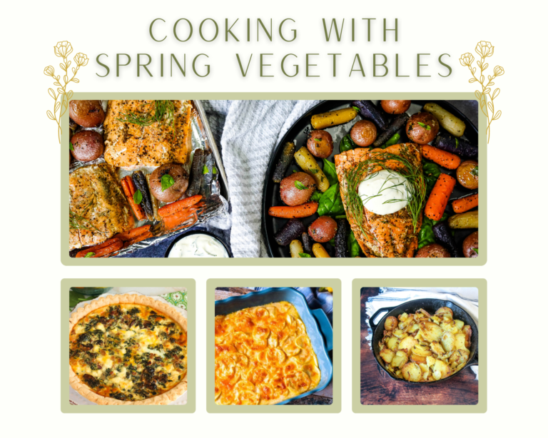 Cooking With Spring Vegetables - Just A Pinch