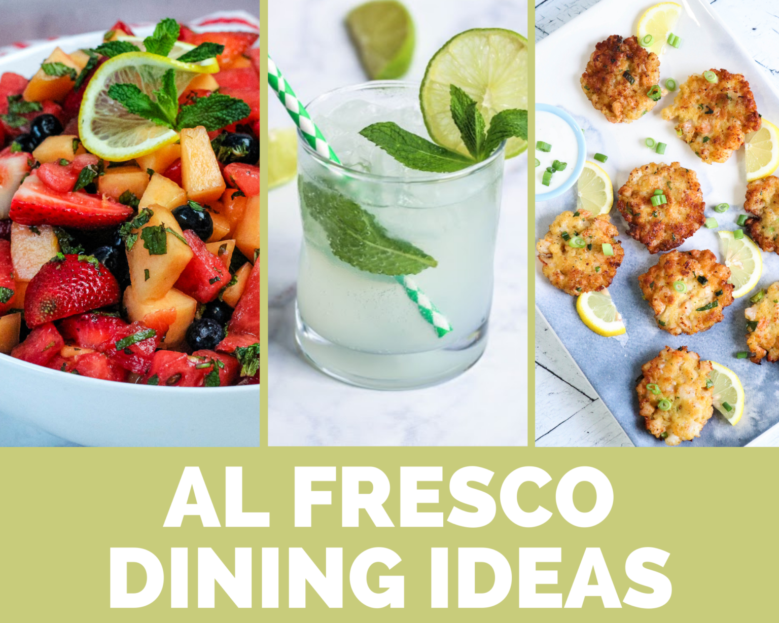Al Fresco Dining Ideas - Just A Pinch