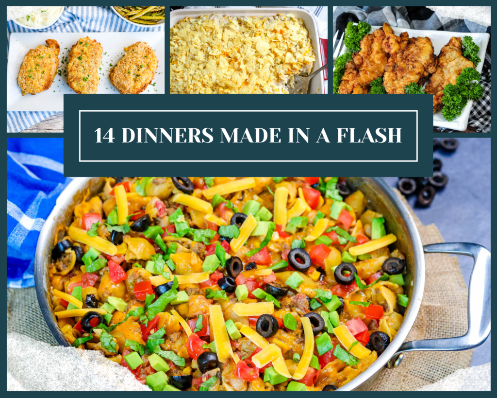 14 Dinners Made in a Flash - Just A Pinch