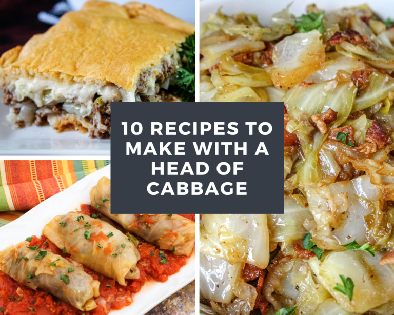 10 Recipes To Make With a Head of Cabbage - Just A Pinch
