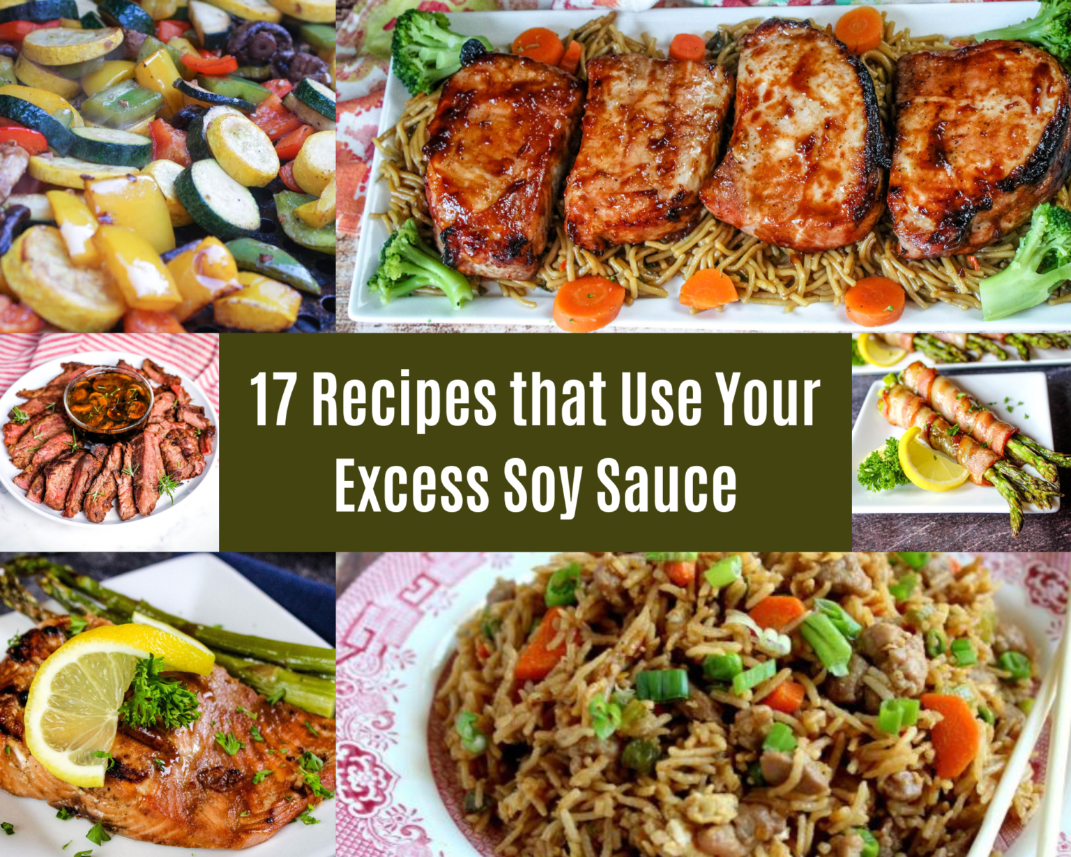 17 Recipes That Use Your Excess Soy Sauce - Just A Pinch