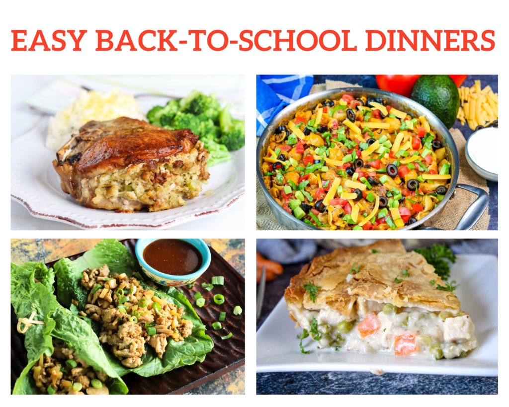 Easy Back-to-School Dinner Ideas - Just A Pinch