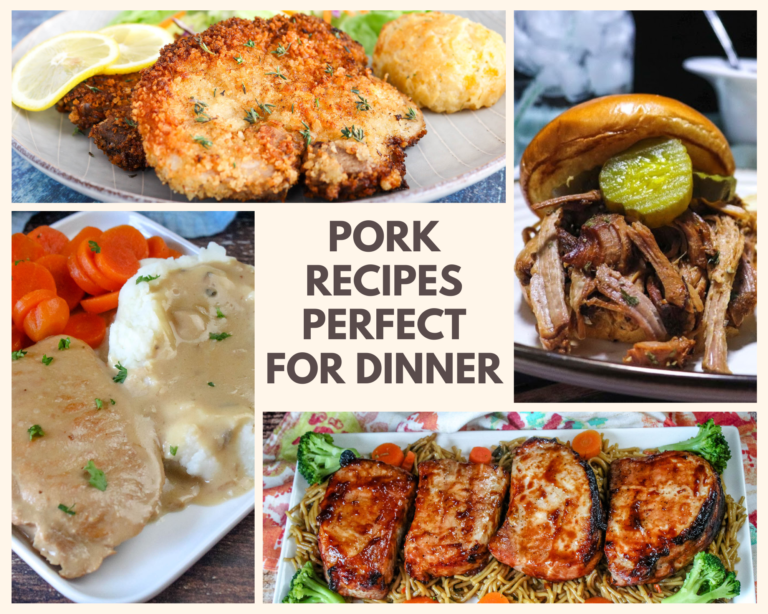 Pork Recipes Perfect for Dinner - Just A Pinch