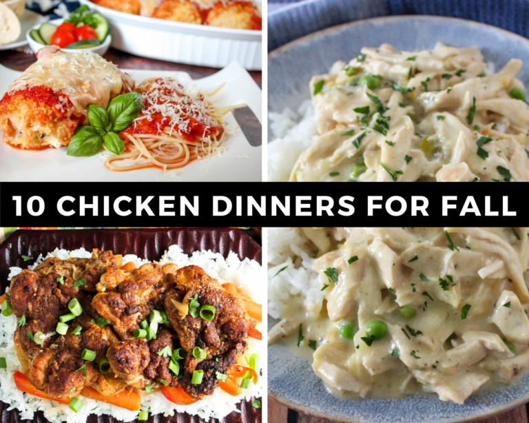 10 Chicken Dinners for Fall - Just A Pinch