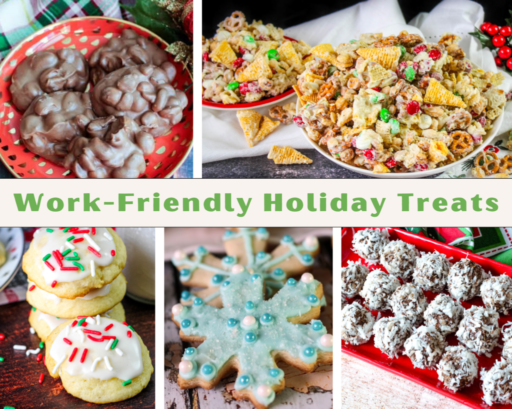 Work-Friendly Holiday Treats - Just A Pinch