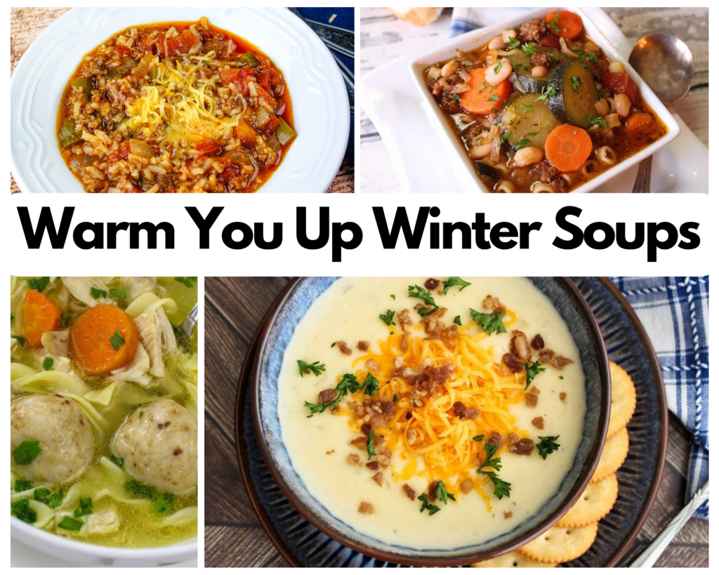 Warm You Up Winter Soups - Just A Pinch