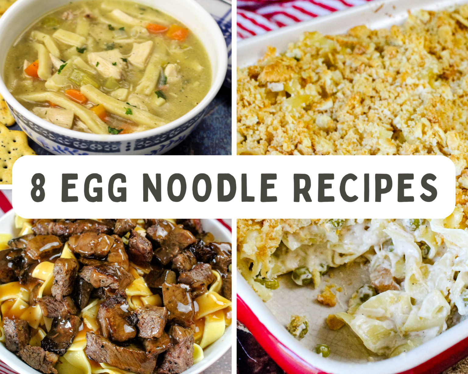 8 Egg Noodle Recipes - Just A Pinch