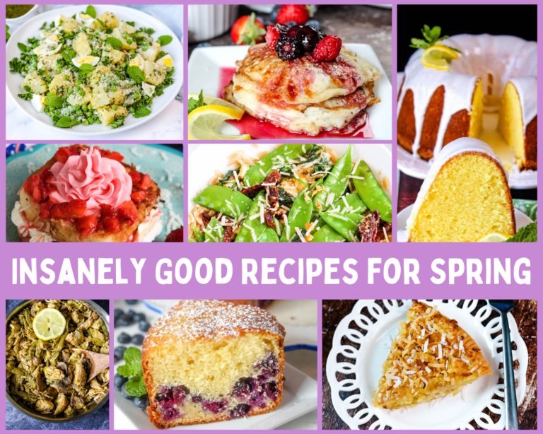 Insanely Good Recipes for Spring - Just A Pinch